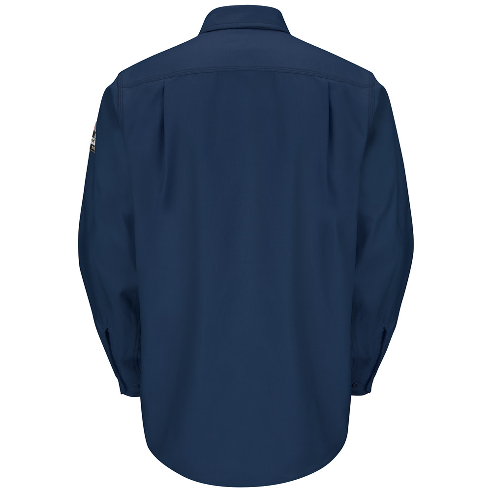 Bulwark Flame Resistant IQ Series Endurance Uniform Shirt | Navy | QS42NV